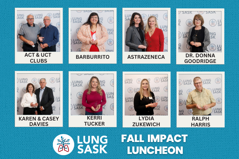 Honouring Lung Health Champions | Lung Saskatchewan
